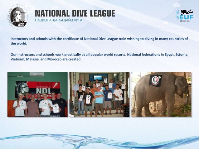 NDL presentation in english | PPTX | Scuba Diving | Extreme Sports