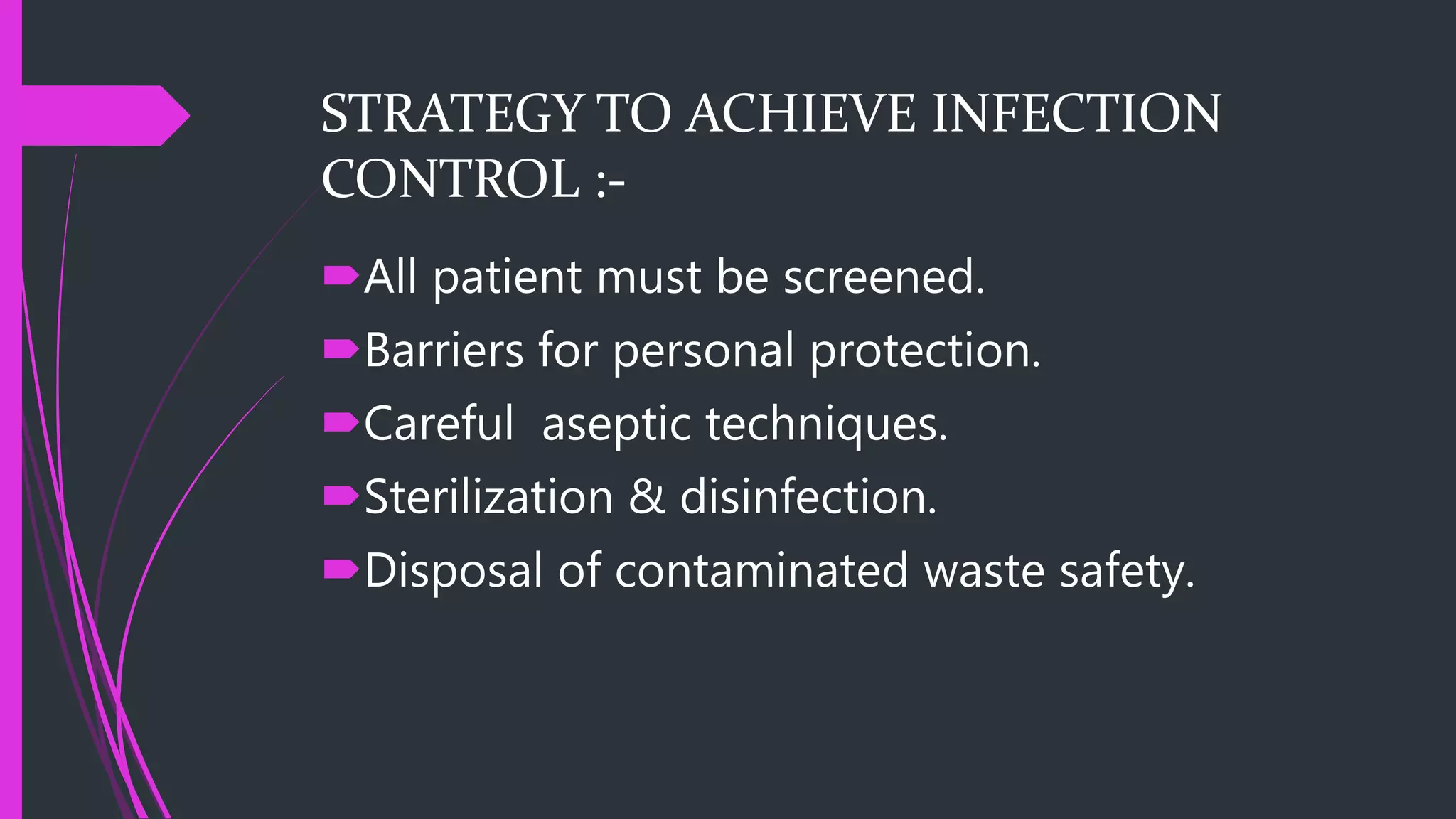 Presentation Infection Control | PPTX