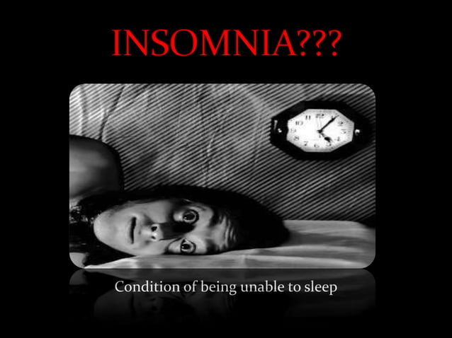 Overcoming Insomnia | PPT
