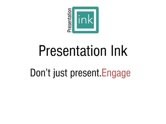 Presentation ink Pitch | PPT