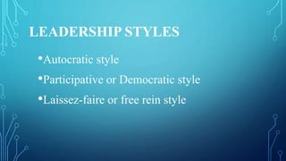 leadership style | PPT