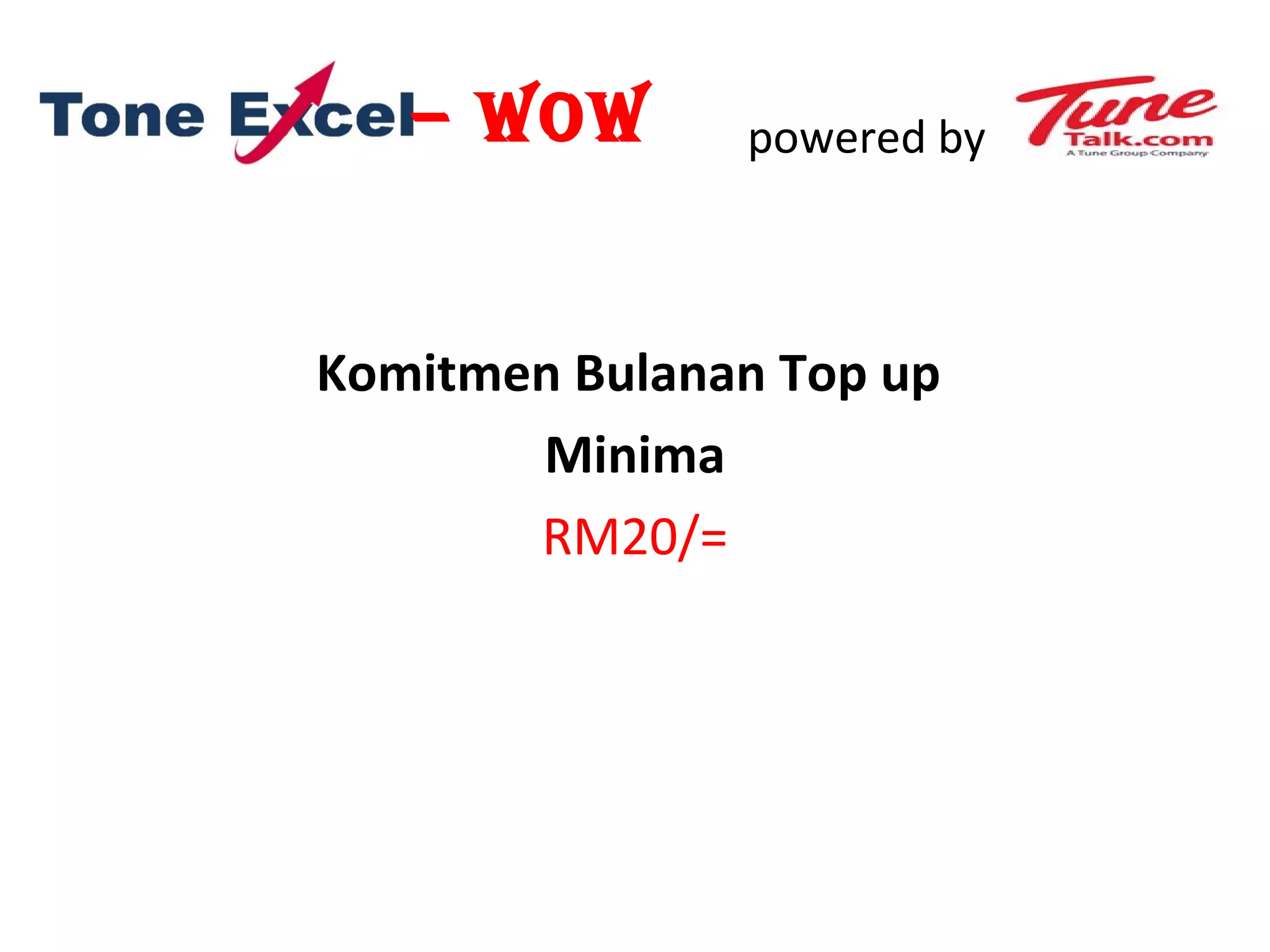 Cara Buat Duit Pencen Mudah Dengan TuneTalk Toneexcel | PPT