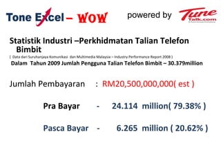 Cara Buat Duit Pencen Mudah Dengan TuneTalk Toneexcel | PPT