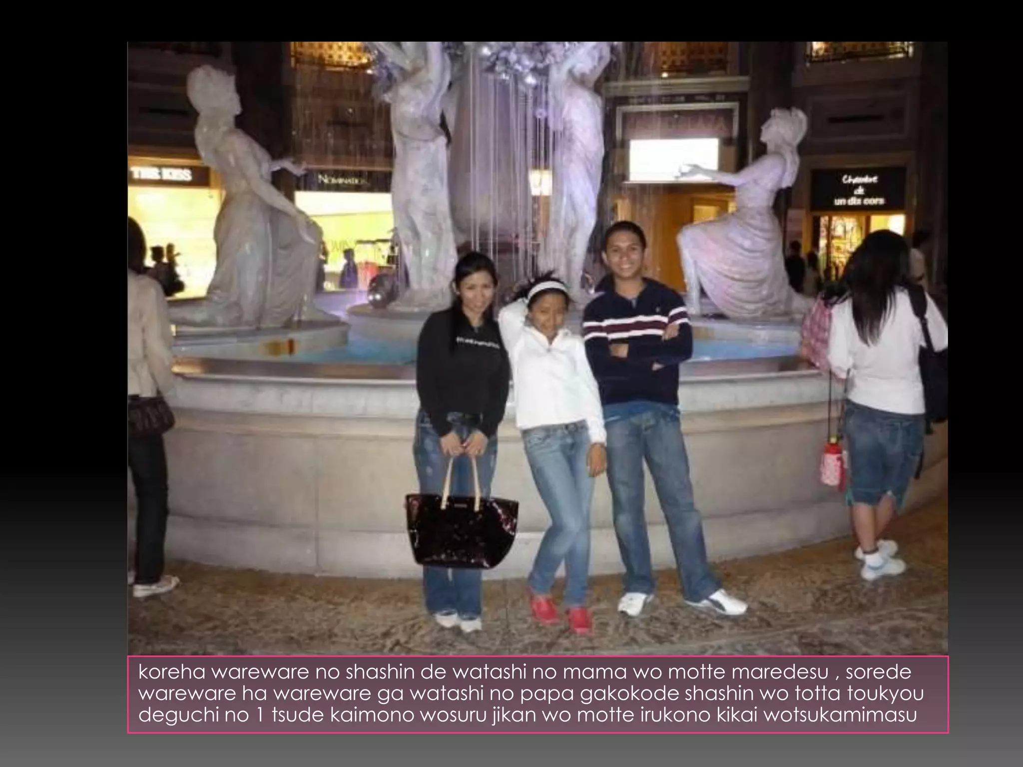 Presentation in nihongo(slideshow) | PPSX