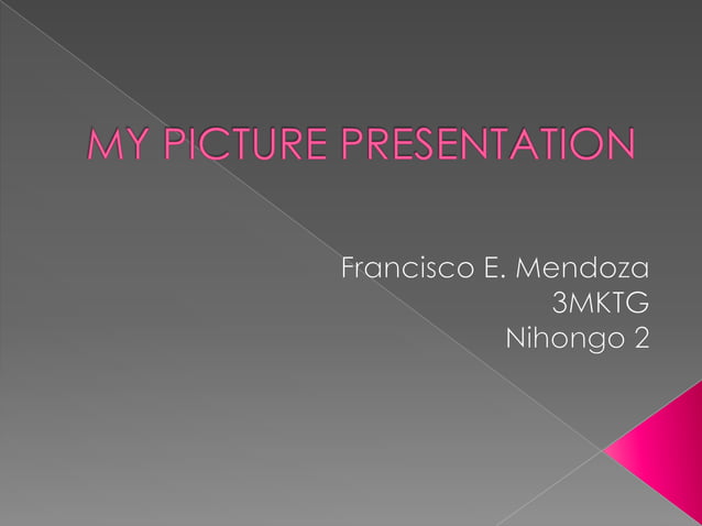 Presentation in nihongo(slideshow) | PPSX