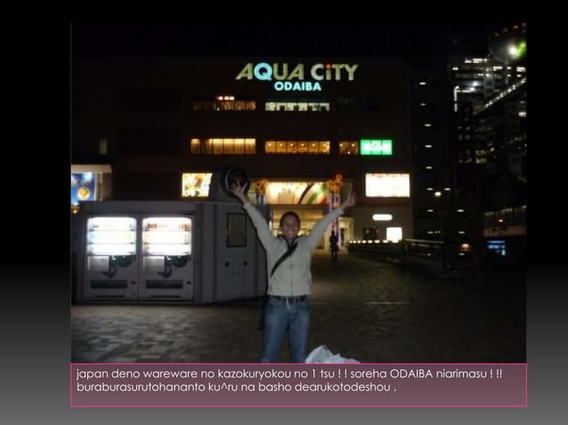 Presentation in nihongo(slideshow) | PPSX