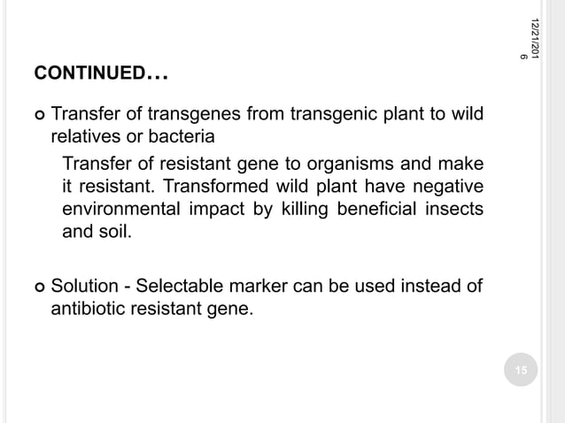 Presentation insect resistant transgenic crops ahmad madni (21-12-2016 ...