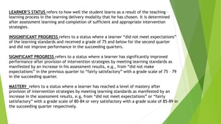 how to accomplish individual learning plan.pptx | Educational ...