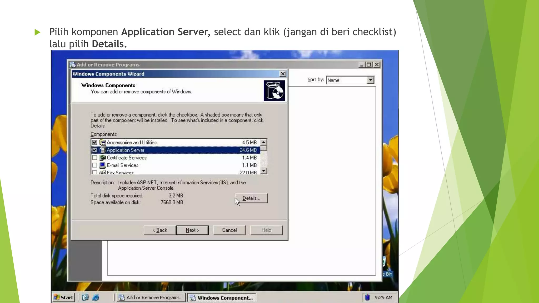 Presentation Installasi,Configuration,Troubleshot IIS Web Server | PPT
