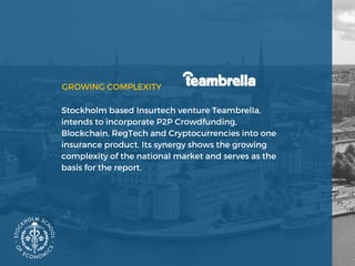 Insurtech and RegTech - drivers, taxonomy, companies in Sweden and ...