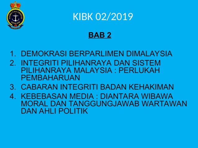 SLIDE PRESENTATION INTEGRITI YAK YAK YEA.ppt