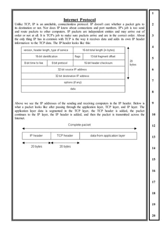 Presentation internet programming report | PDF