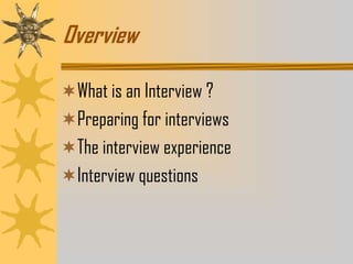 Presentation & interview skills | PPTX