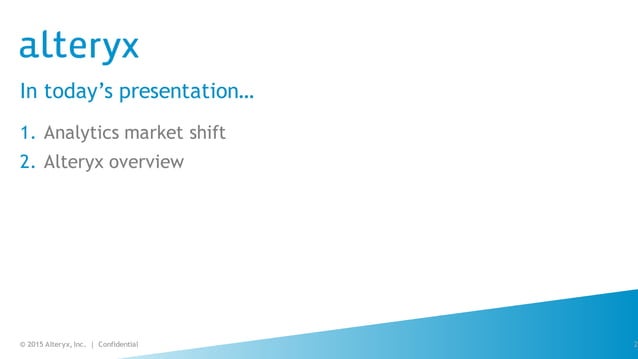 Presentation Introduction To Alteryx Pdf Cloud Computing Internet