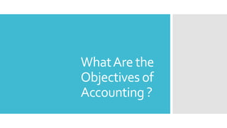 Introduction to Accounting | PPTX