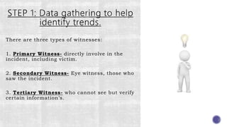 Investigation recording and reporting | PPTX