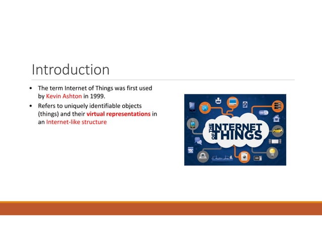 Designing Internet of things | PPT