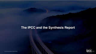 IPCC AR6 Synthesis Report | PDF