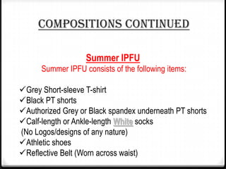 Army IPFU Standard | PPTX