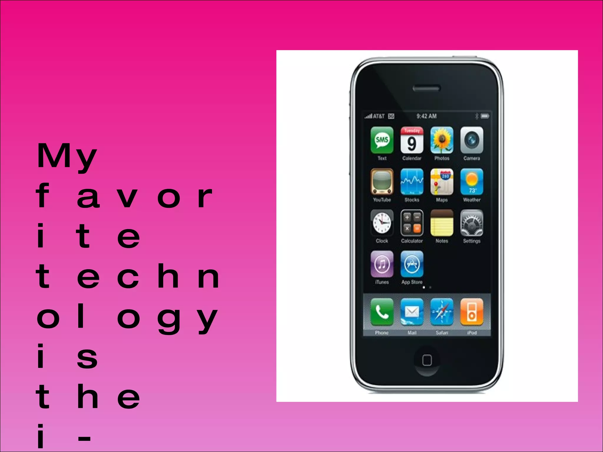 Presentation Iphone | PPT