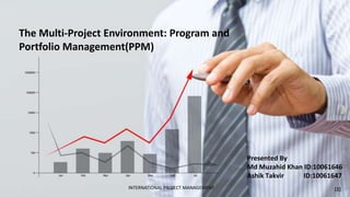The Multi Project Environment : Program and Portfolio Management | PPT