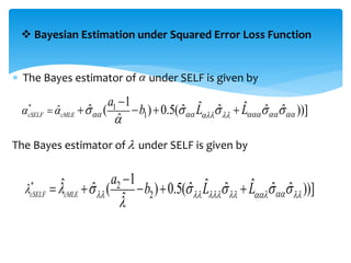 Comparison of Bayesian and non-Bayesian estimations for Type-II ...