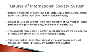 International Relations: Definition, History & Scope | PPTX