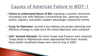 America's War on Terror: Causes & Consequences | PPTX