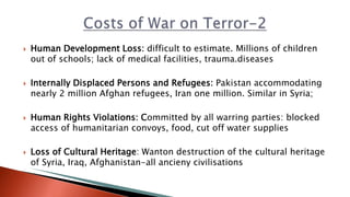 America's War on Terror: Causes & Consequences | PPTX