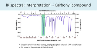 IR light and spectroscopy: some applications | PPTX