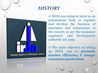 Presentation on IRDA | PPT
