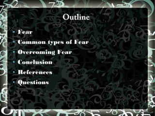 Fear | ODP
