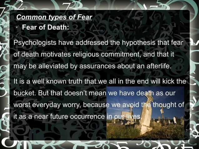 Fear | ODP | Mental Health | Diseases and Conditions