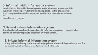 Management information system features function characteristics | PDF