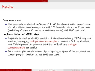 Combining Model Checking and Spectrum-Based Fault Localization with ...