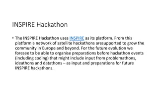 Presentation INSPIRE HAck | PPT | Free Download