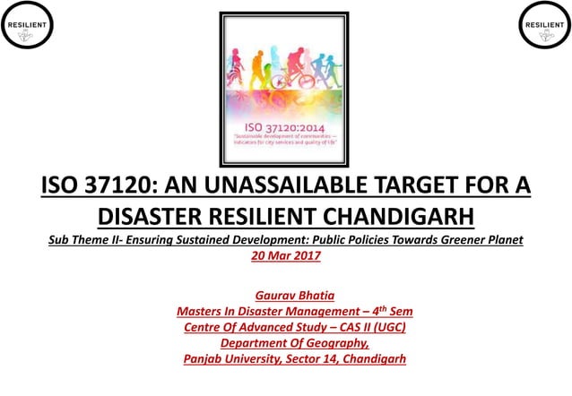 PRESENTATION_ISO 37120_20 MAR 2017_COL GAURAV BHATIA.pptx