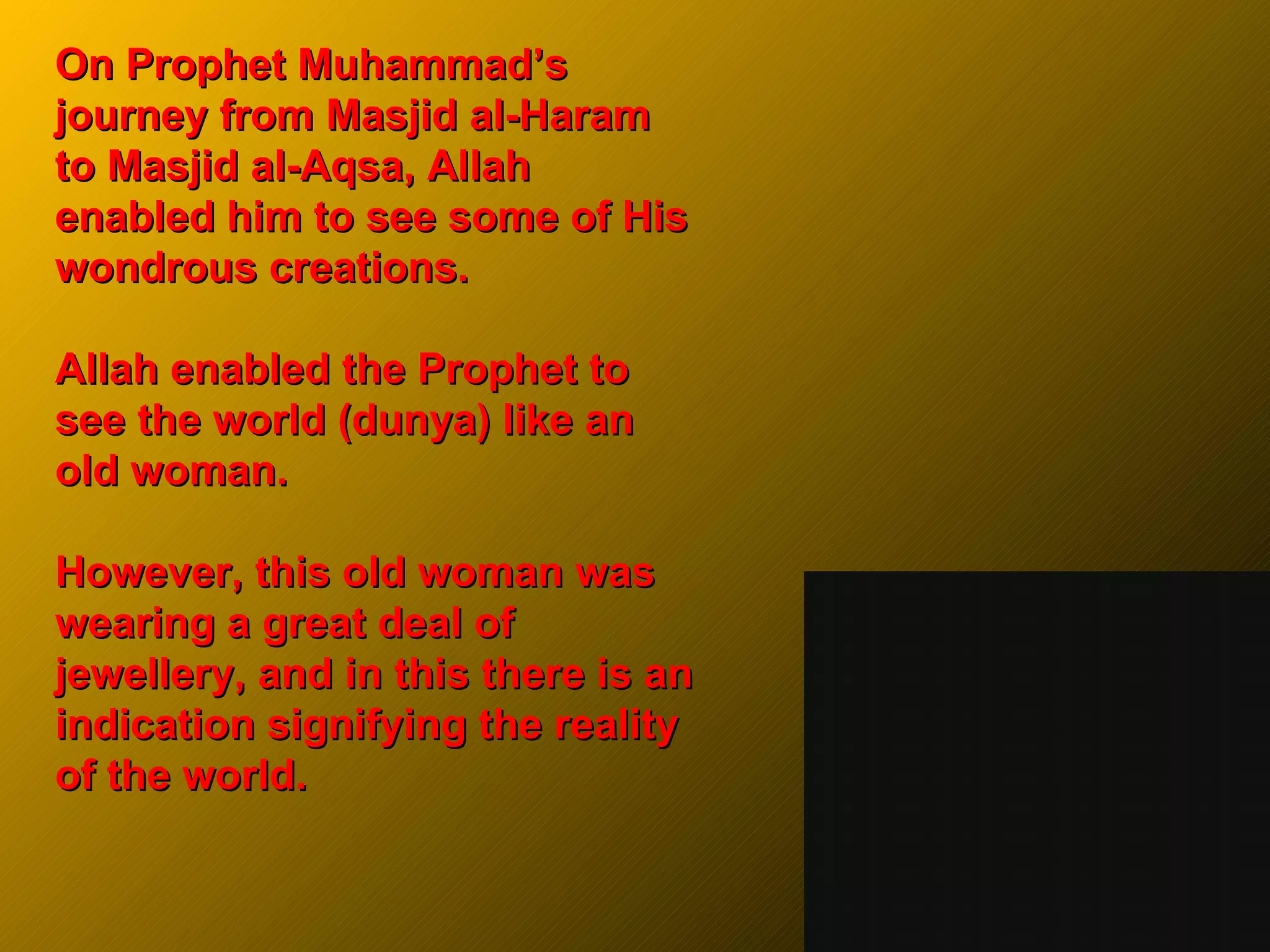 Presentation on Israk Mikraj | PPT