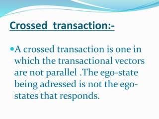 transactional analysis | PPT