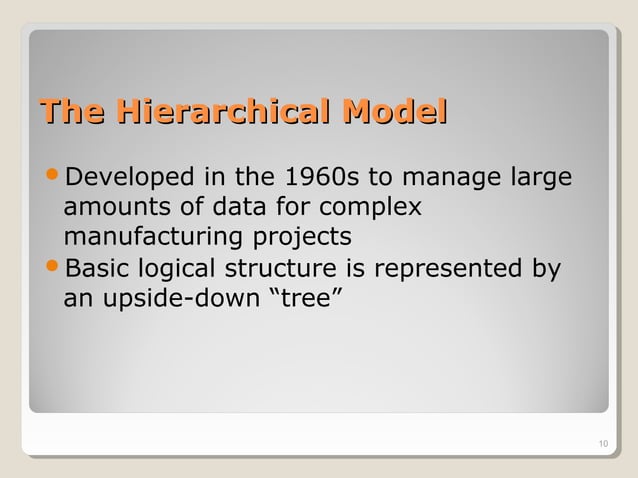 data modeling and models | PPT | Databases | Computer Software and Applications