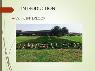 Wastewater treatment Plant of Interloop Industry, Lahore | PPTX ...