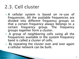 GSM, Cell Planning & Frequency Reuse | PPTX
