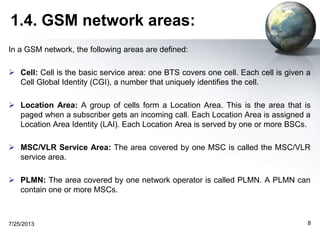 GSM, Cell Planning & Frequency Reuse | PPTX