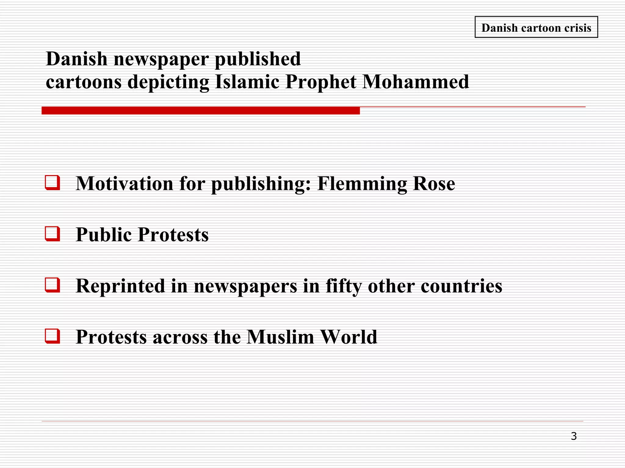 Journalism and the media: the cartoon controversy: Why were they ...
