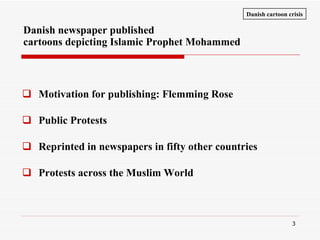 Journalism and the media: the cartoon controversy: Why were they ...