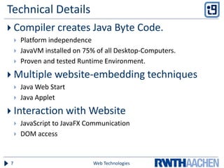 Presentation JavaFX | PPT