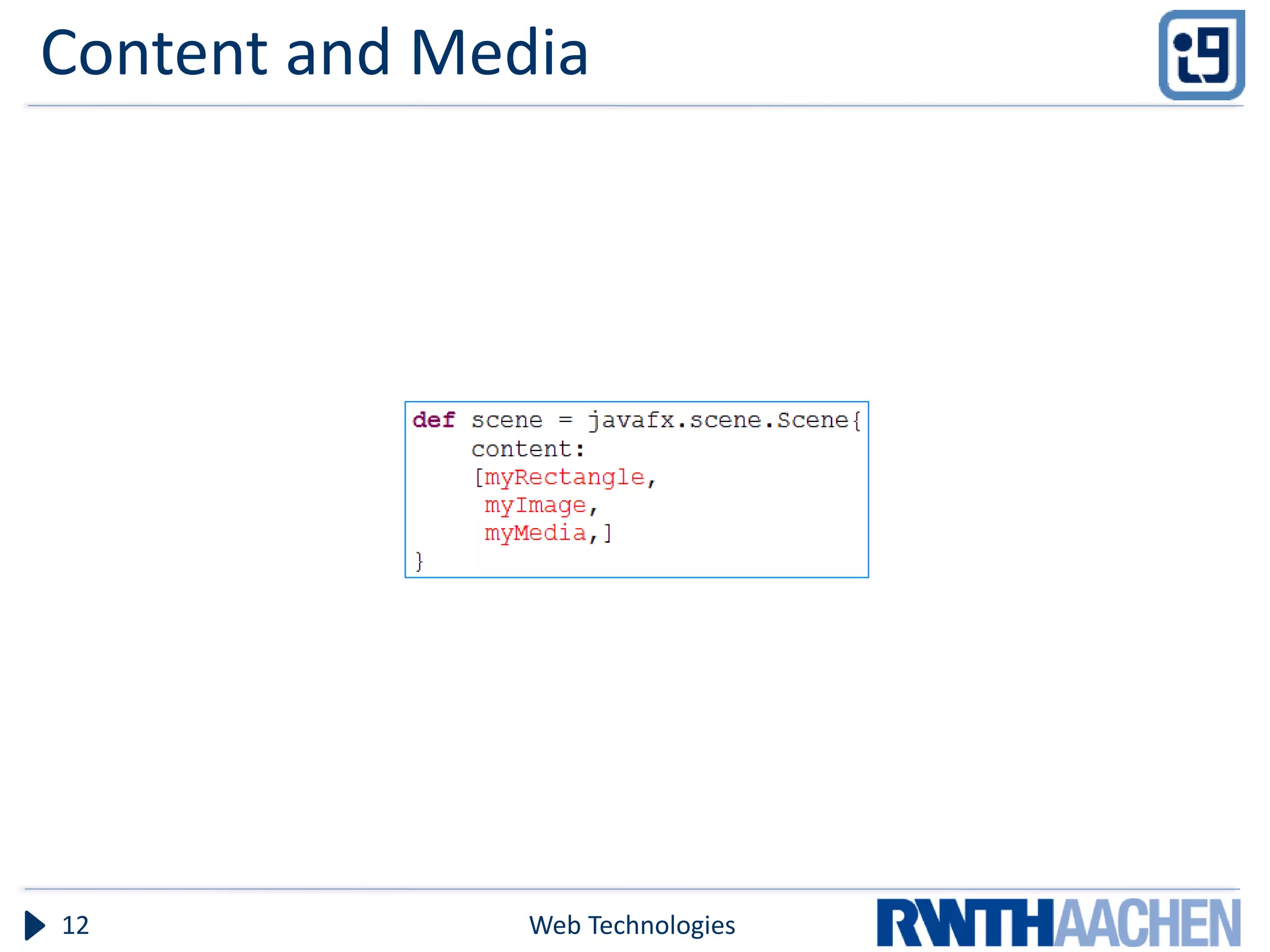 Presentation JavaFX | PDF