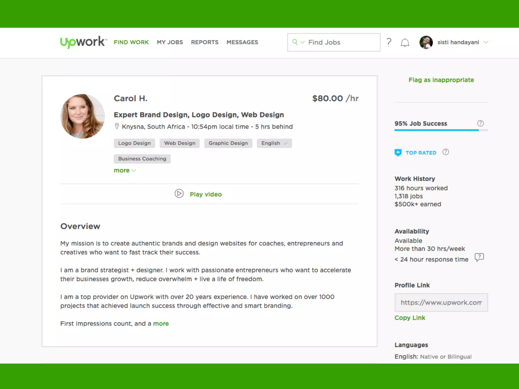 Panduan & Tips Kerja di Upwork | PDF