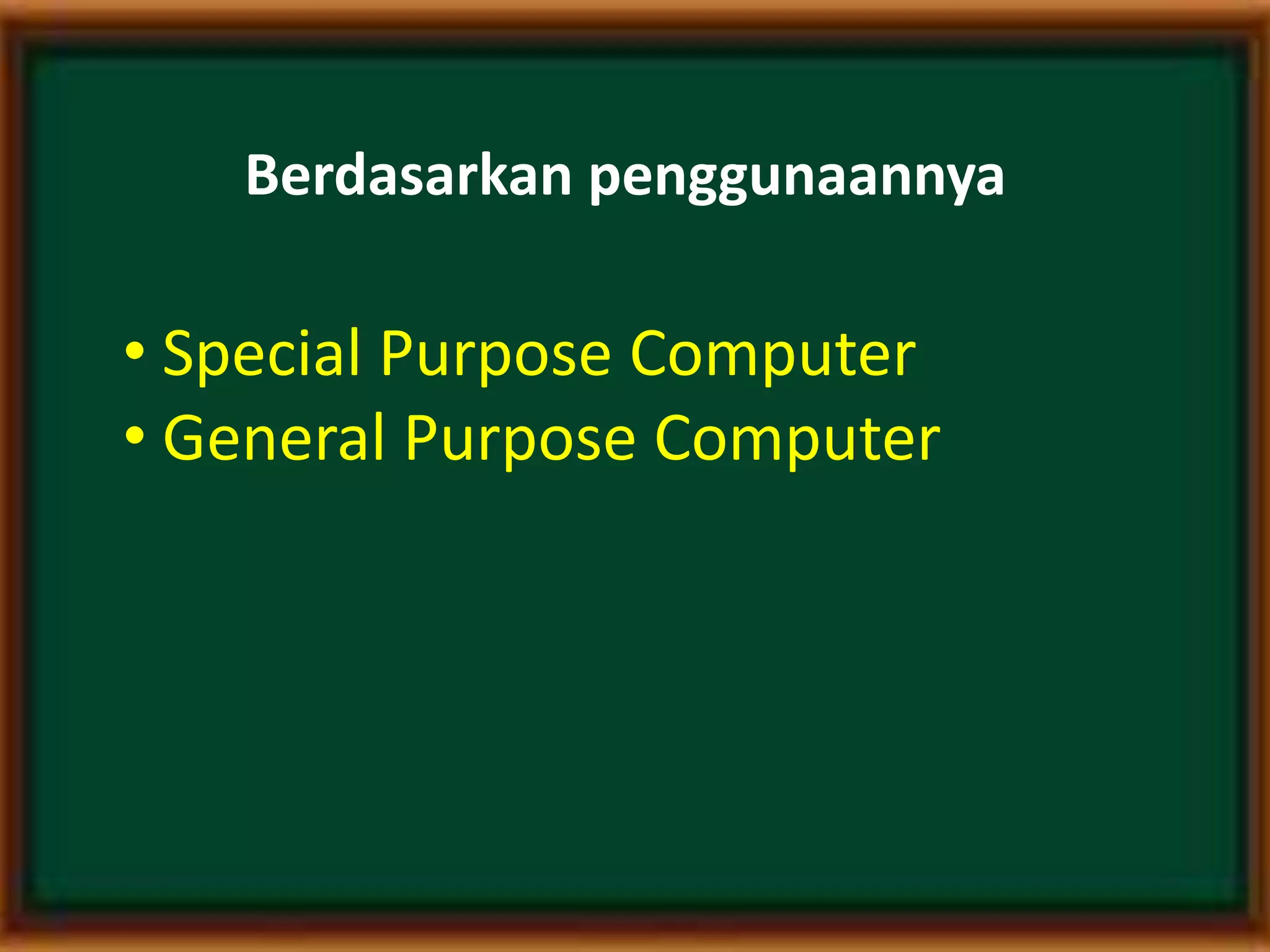 Jenis- jenis Komputer | PPTX
