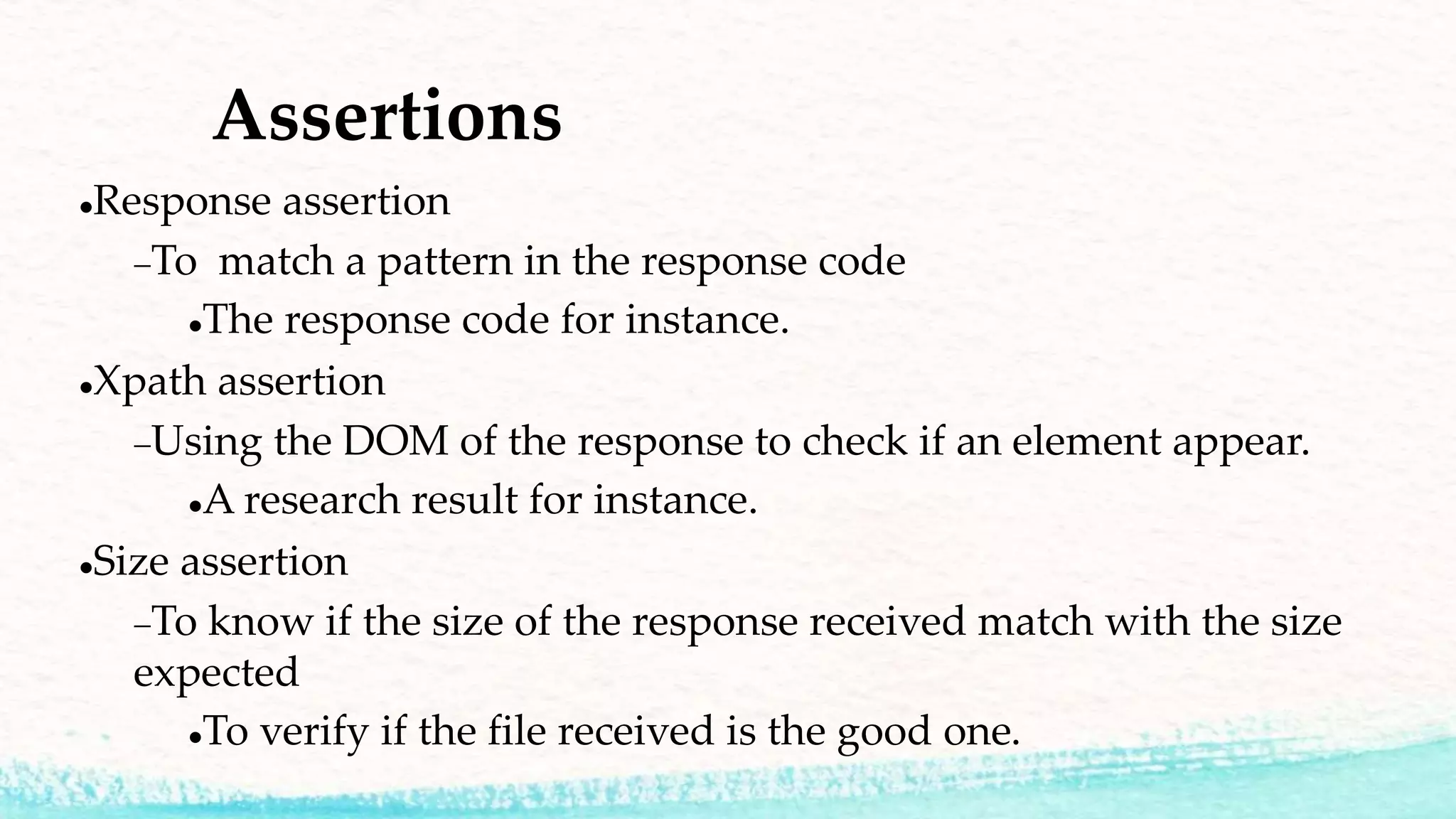 QSpiders - Presentation JMeter | PPT